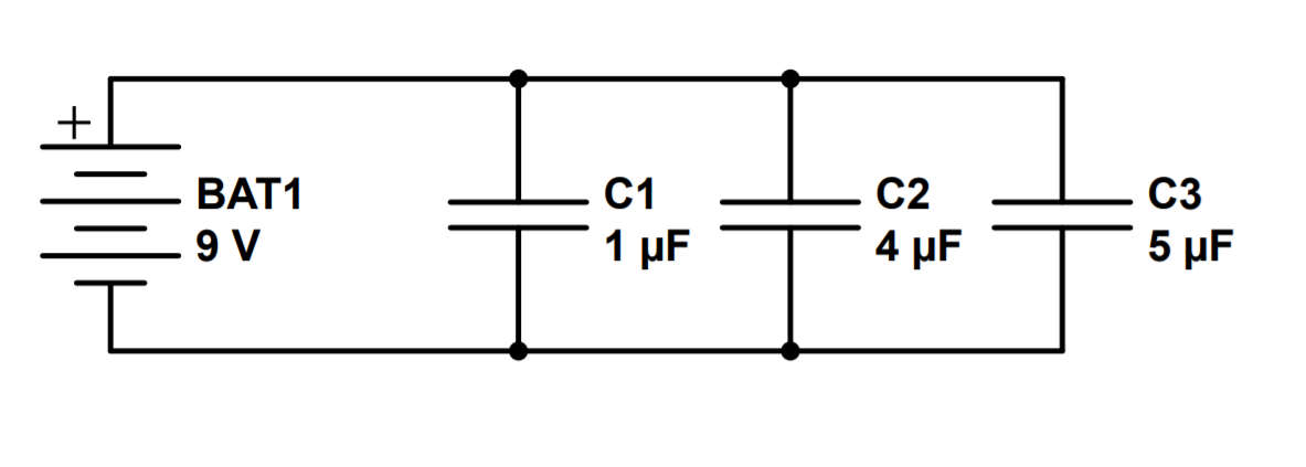 Capacitors in Parallel - Electronics Reference