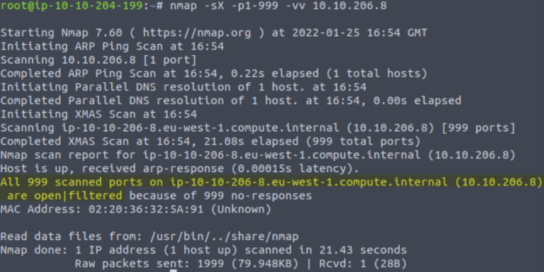 TryHackMe - Nmap - Notes and Walkthrough - Electronics Reference