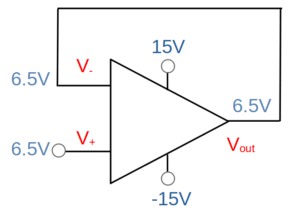 Operational Amplifier Voltage Follower (Op Amp Buffer) - Electronics ...