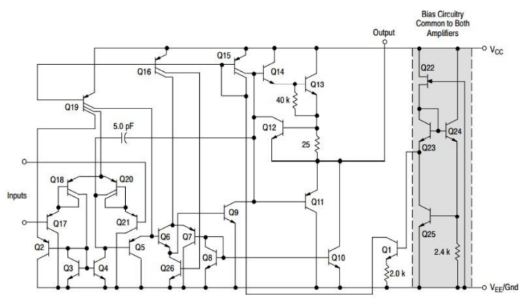 358 Op Amp - Electronics Reference