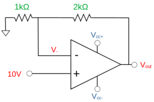 Non-Inverting Op Amp - Electronics Reference